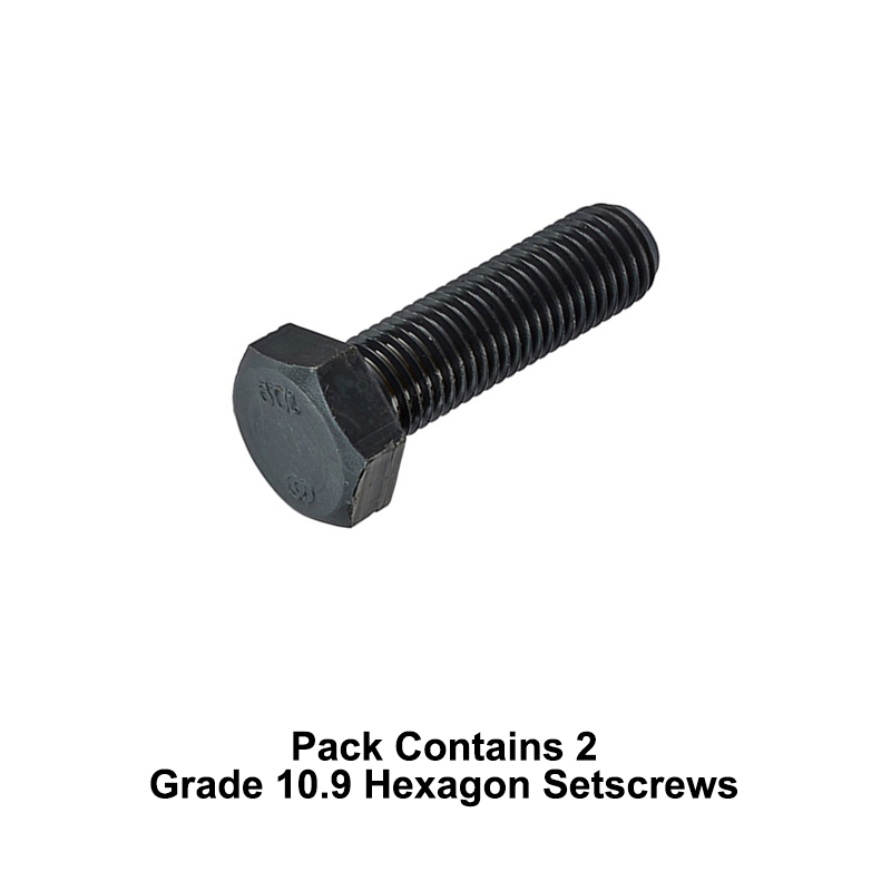 Unifix M14x40 Grade 10.9 Hexagon Setscrews DIN 961 with 1.5mm Pitch and ...
