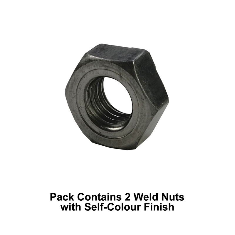 Unifix M10x17 - Grade A Steel Weld Nuts DIN 929 with 1.5mm Pitch and ...
