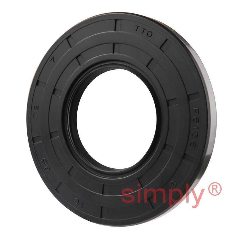 35x72x7mm Nitrile Rubber Single Lip Rotary Shaft Oil Seal with Garter ...
