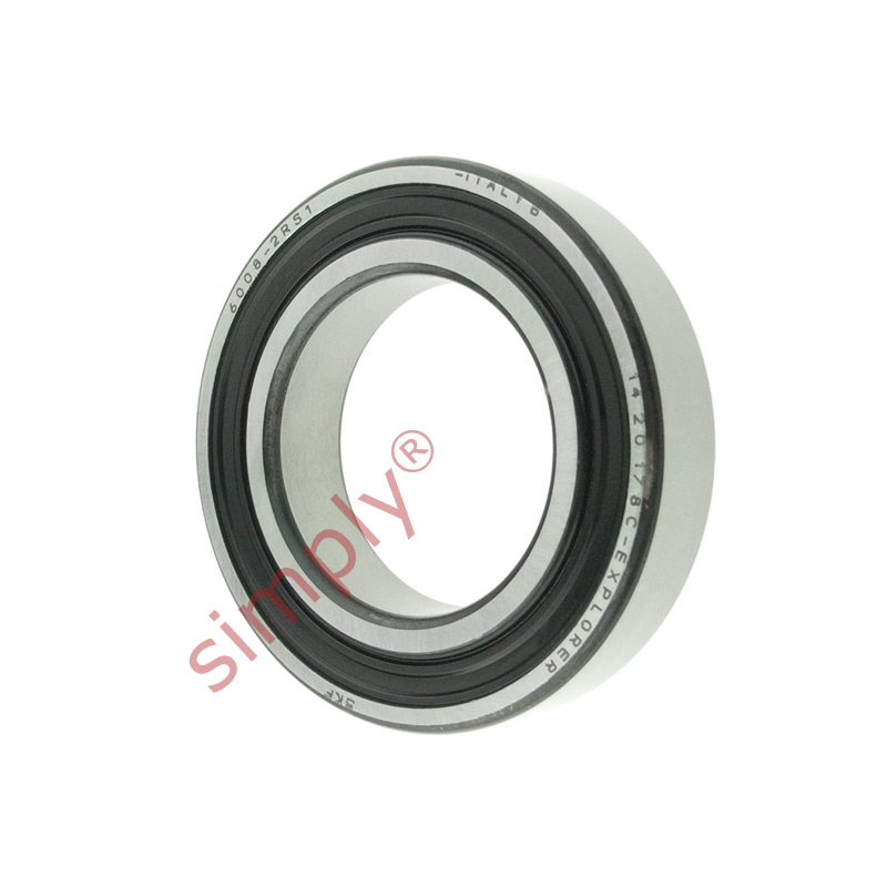 SKF 60082RS1 Rubber Sealed Deep Groove Ball Bearing 40x68x15mm Simply ...