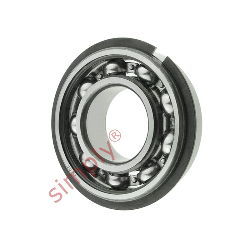 6205NR Deep Groove Ball Bearing with Snap Ring 25x52x15mm Simply ...