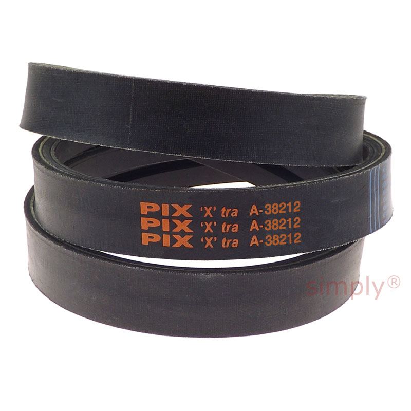 A-38212 Lawn and Garden Machinery 2 Ribbed Belt Fits Bobcat Simply ...