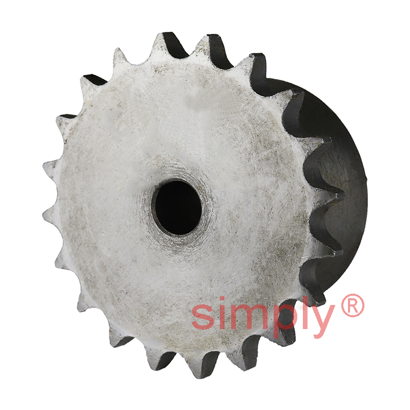 20 Tooth 06B Simplex Pilot Bore Sprocket for 3/8 inch Pitch Chain ...