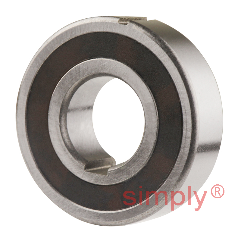 CSK17PP 17mm Sprag Clutch One Way Bearing with Internal and External Keyways 17x Simply Bearings Ltd