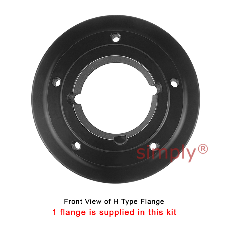 Major Branded F70H/F70B Outer Facing Taper Bore/Pilot Bored Tyre Drive ...