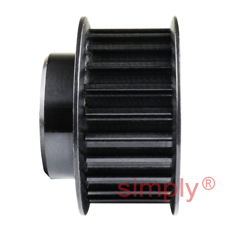 P24-5M-15F - 5mm Pitch 24 Tooth Flanged HTD Type Steel Pilot Bore ...