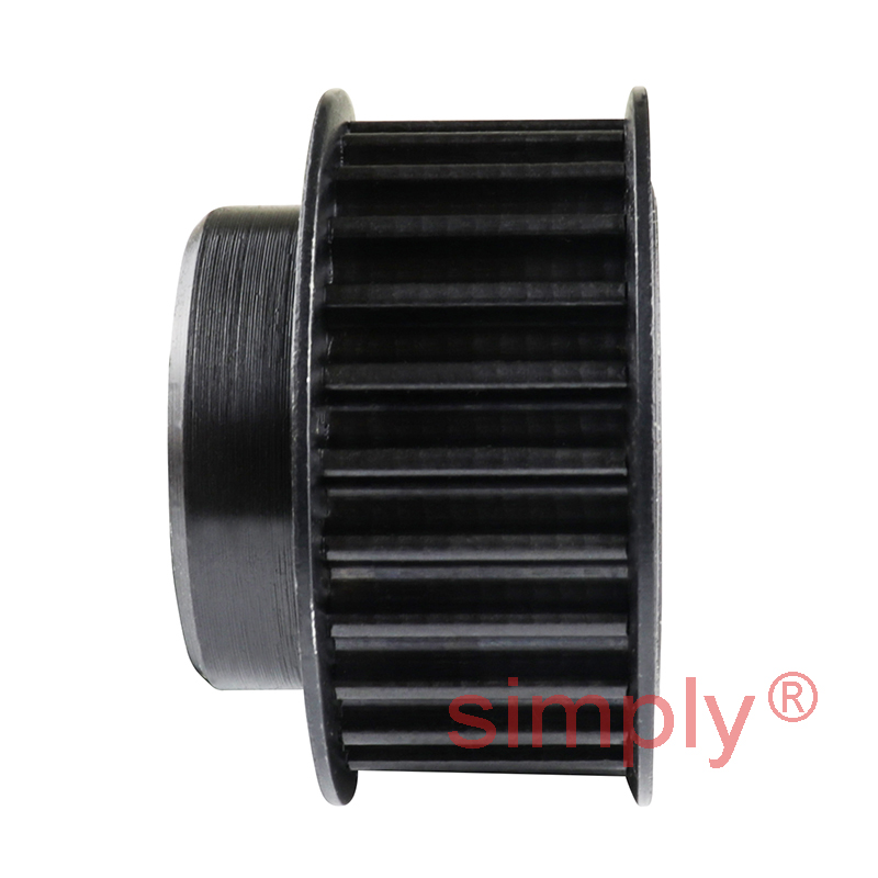 P26-5M-15F - 5mm Pitch 26 Tooth Flanged HTD Type Steel Pilot Bore ...