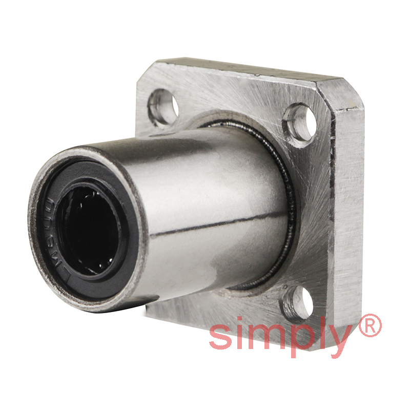 LMK8UU Metric Square Flanged Linear Ball Bushing 8x15x24mm Simply ...