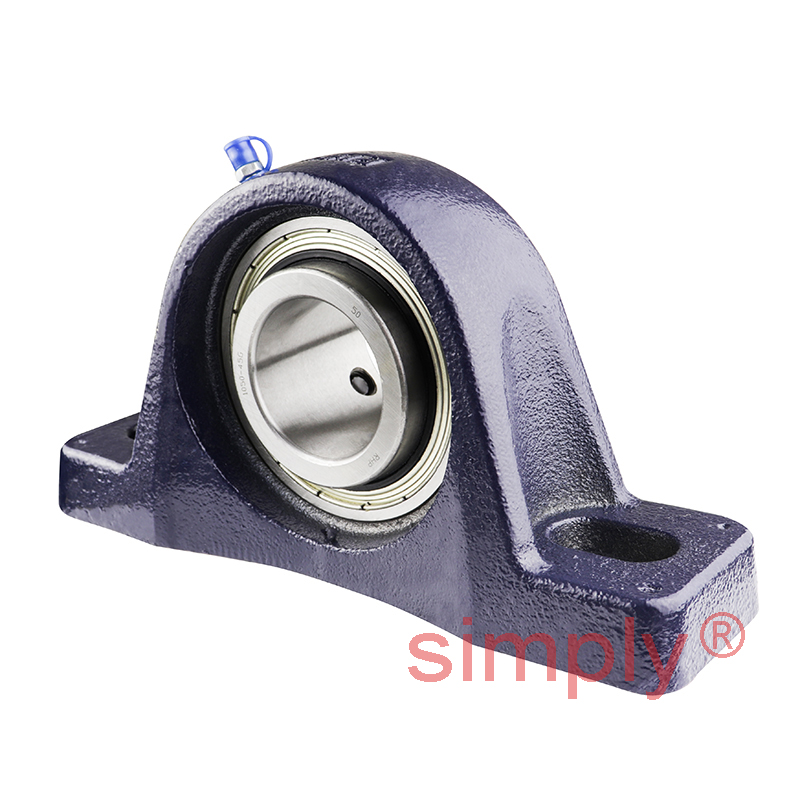 RHP MP45 Two Bolt Cast Iron Pillow Block and 45mm Bore Grub Screw ...