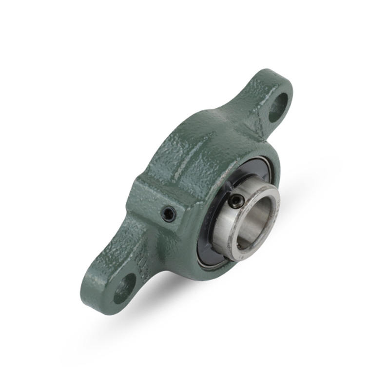 NTN UCFE210D1 Metric Ductile Cast Iron Two Bolt Rhombus Flange Housing ...