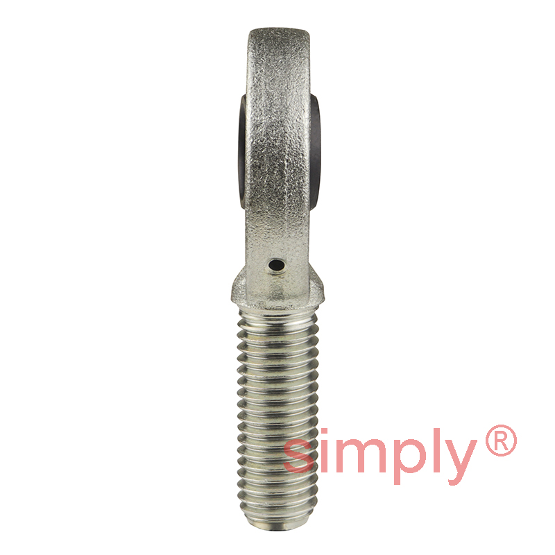 SKF SA20ES Right Hand Steel / Steel Plain Male Rod End M20x1.5 Thread ...