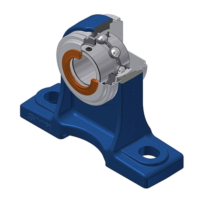 SNR UCPH204CC Metric Cast Iron High Centre Height Two Bolt Pillow ...