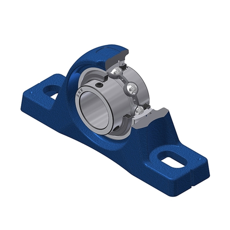 SNR UCPLE206L3 Metric Cast Iron Two Bolt Pillow / Plummer Block Housing ...