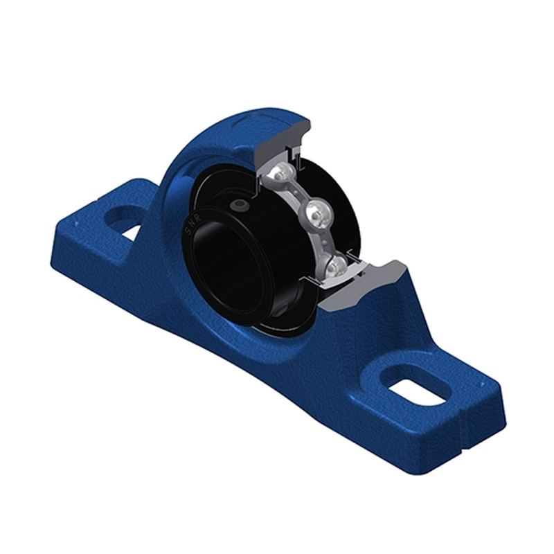 SNR UCPLE204T20 Metric Cast Iron Two Bolt Pillow / Plummer Block Housing with 20 Simply Bearings Ltd