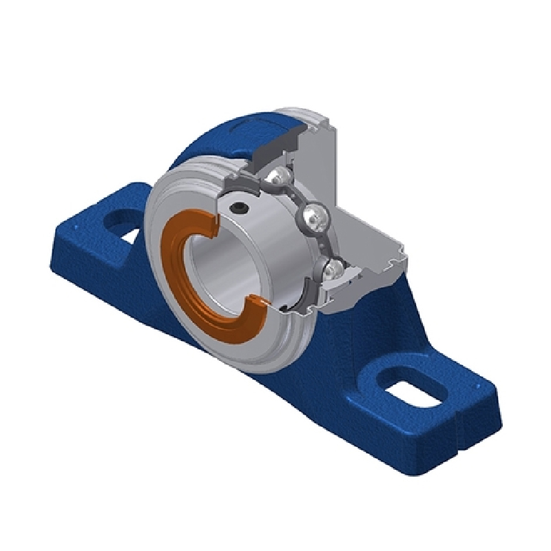 SNR USPLE204CC Metric Cast Iron Two Bolt Pillow / Plummer Block Housing with 20m Simply Bearings Ltd