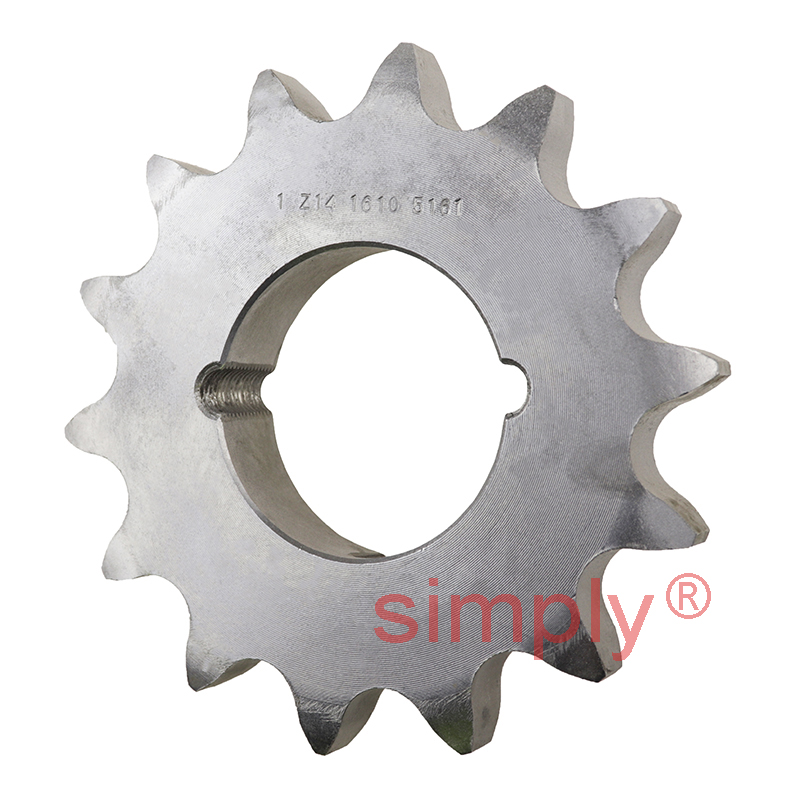 14 Tooth 16B Simplex Sprocket Tapered Locking Bush Type for 1 inch ...