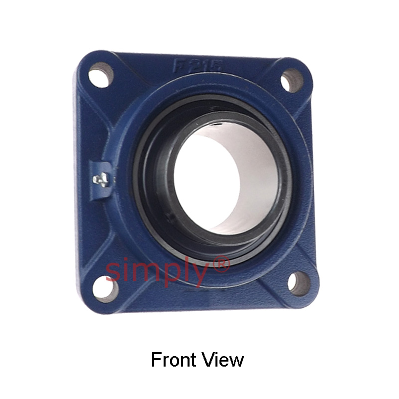 UCF215-48 Imperial Four Bolt Square Cast Iron Flange Housing with 3 inch Bore In Simply Bearings Ltd