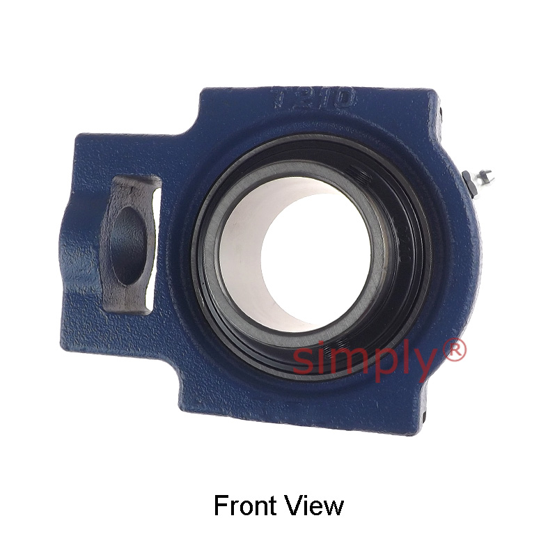 UCT210 Metric Series Cast Iron Take Up Unit Housing with 50mm Bore Bearing Unit Simply Bearings Ltd