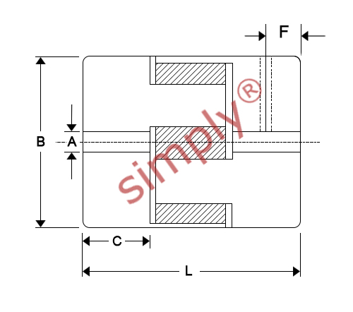 Major Branded L100B/L100B Pilot Bored Jaw Coupling Assembly Max Bore ...